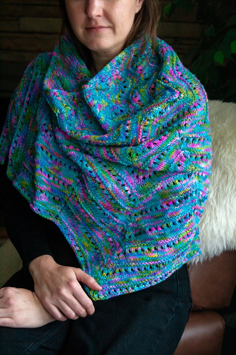 Lady Bird Shawl – Madelinetosh